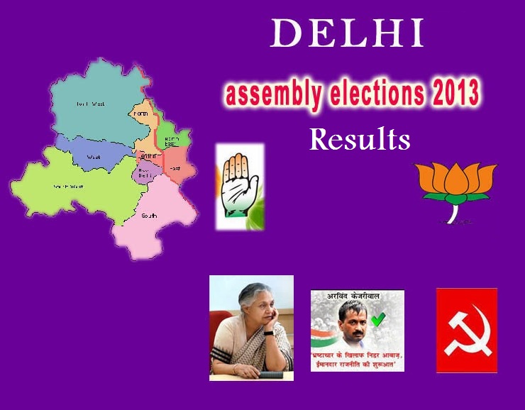 Delhi Vidhan Sabha / Assembly Results 2013 Delhi Vidhan Sabha / Assembly Results 2013